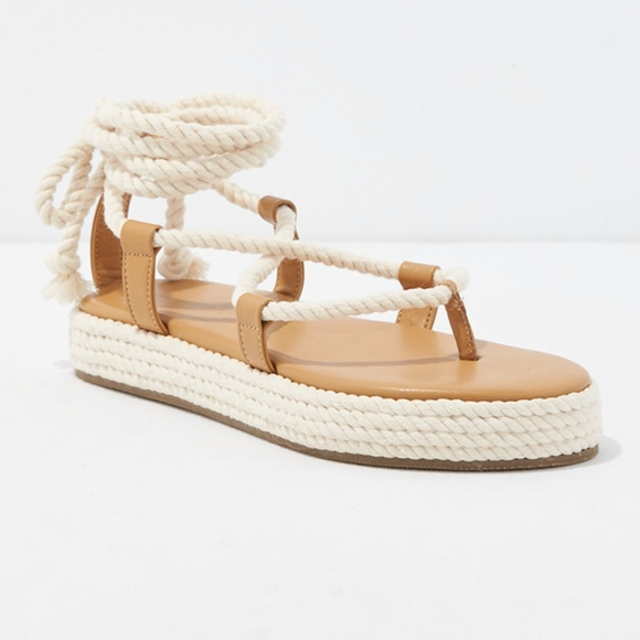 American Eagle Outfitters | Shoes | New American Eagle Platform Rope ...